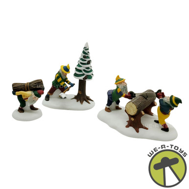 Department 56 Heritage Village Series Woodsmen Elves 56308 NEW - We-R-Toys