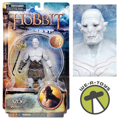 The Hobbit The Desolation of Smaug Azog Action Figure The Bridge Direct ...
