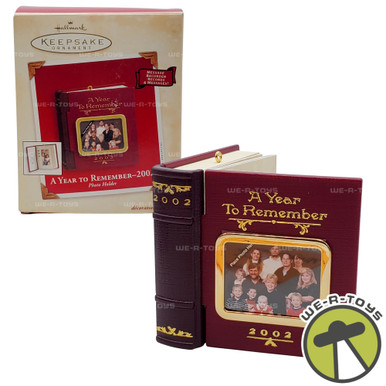 Hallmark Keepsake 2002 A Year To Remember Christmas Ornament NEW - We-R ...