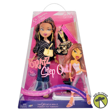 Bratz Step Out Sasha 5th Anniversary Edition Doll MGA Entertainment ...