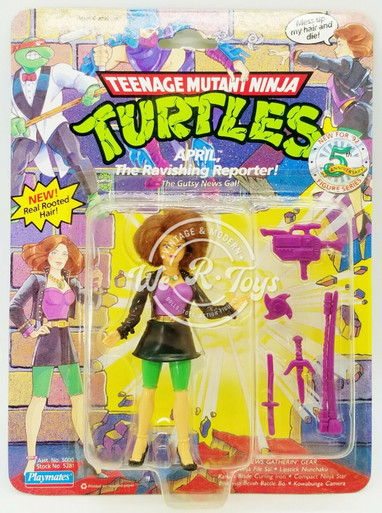 TMNT Teenage Mutant Ninja Turtles April Ravishing Reporter Action ...