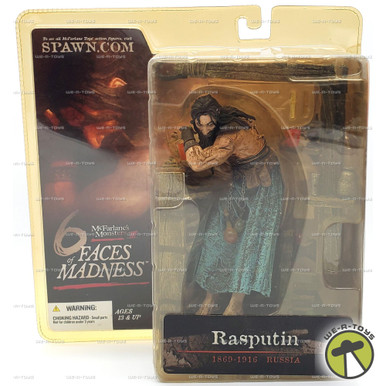 McFarlane's Monsters III Rasputin Action Figure 6 Faces of Madness 2004 ...