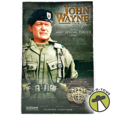 John Wayne Army Special Forces Colonel Action Figure 2007 Sideshow ...