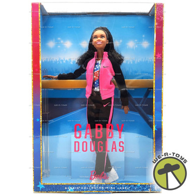 Gabby Douglas Barbie Doll Barbie Collector Pink Label 2016 Mattel # ...