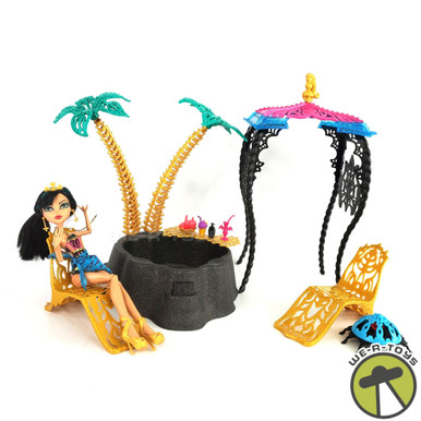 Monster High Playset 13 Wishes Desert Frights Oasis Cleo Doll Mattel ...