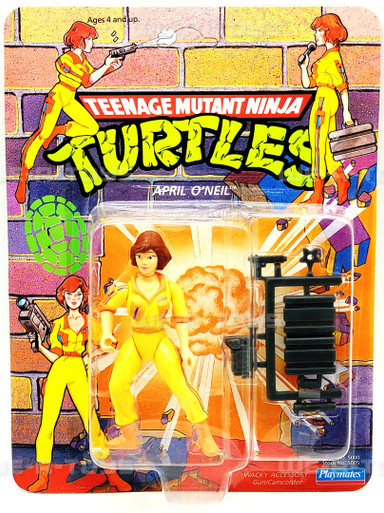 TMNT Teenage Mutant Ninja Turtles April O'Neil Action Figure 1990 ...