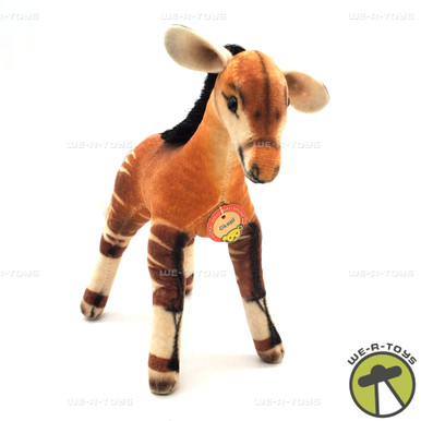 Steiff Original Mohair Okapi Plush - We-R-Toys