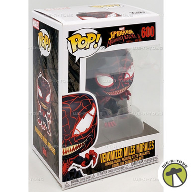 Funko POP Marvel Spider-Man Venomized Miles Morales 600 Bobbble Head ...
