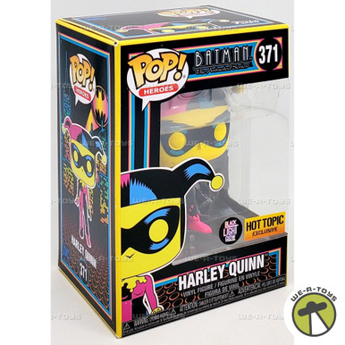 Funko POP Batman the Animated Series Harley Quinn 371 Black Light Vinyl ...