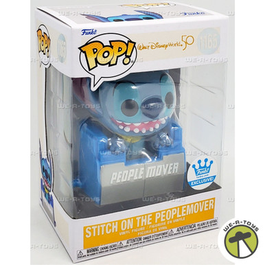 Funko POP 1165 Disney Stitch on The Peoplemover Walt Disney World 50TH ...