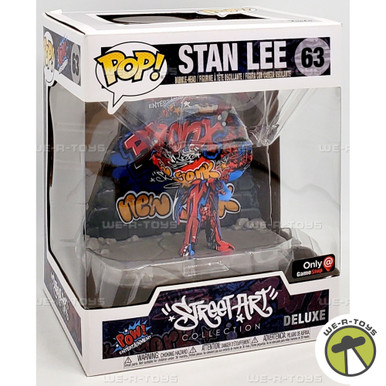 Funko POP Street Art Collection 63 Stan Lee Deluxe Bobble Head Figure ...