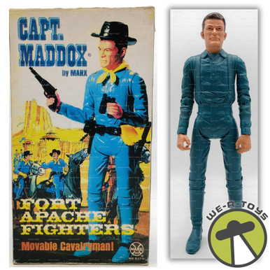 Capt. Maddox Marx Fort Apache Fighters Moveable Cavalryman Action ...