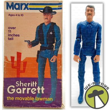 Sheriff Garrett The Movable Law Man By Marx 1973 Western Action Figure ...