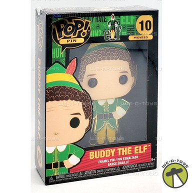 Funko POP Pins Elf Buddy the Elf 10 Large Enamel Pin - We-R-Toys