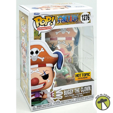 Funko POP One Piece 1276 Buggy The Clown Sticker Special Edition Figure ...