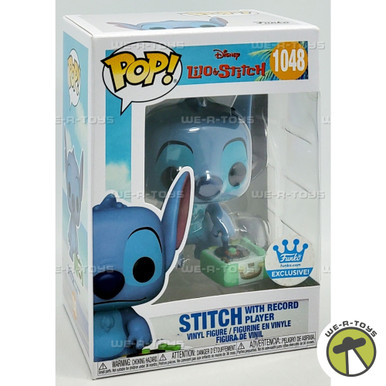 Funko POP Disney Lilo & Stitch Stitch with Record Player 1048 Vinyl ...