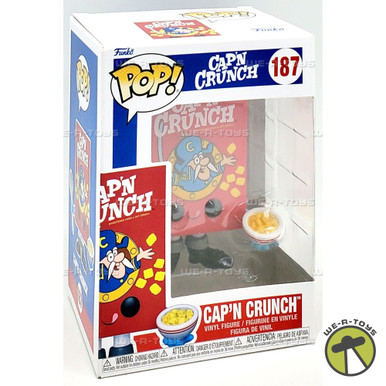 Funko POP Quaker Oats Cap'n Crunch Cereal Box 187 Vinyl Figure - We-R-Toys