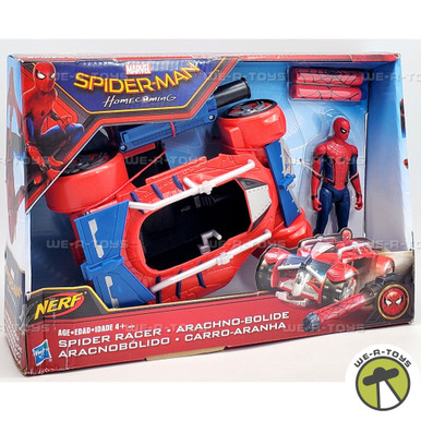 Spider-Man Homecoming Spider Racer Vehicle with Spider-Man Figure ...