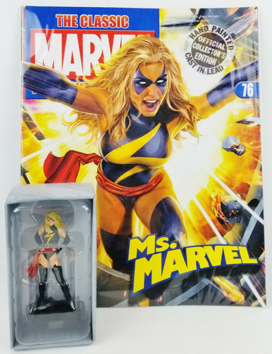 DC Comics Classic Marvel Collection Ms. Marvel Magazine & Resin ...