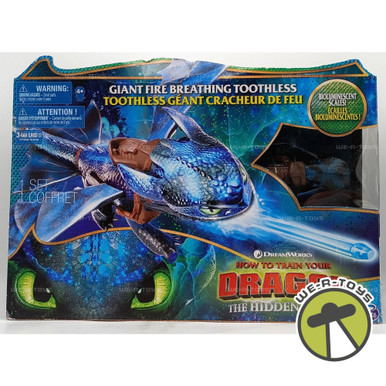 How To Train Your Dragon Giant Fire Breathing Toothless Action Figure ...