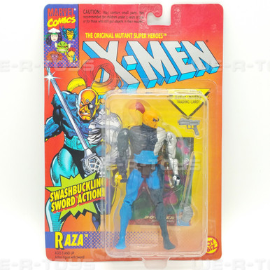 Marvel Comics X-Men Raza Action Figure Swashbuckling Sword Action 1994 ...
