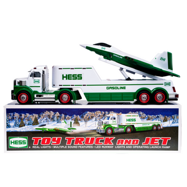 2010 Hess Toy Truck and Jet - We-R-Toys