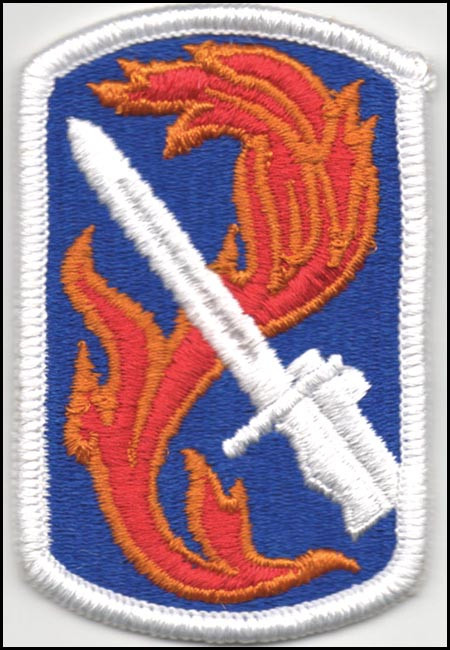 Patch-198th Infantry Brigade-Dress
