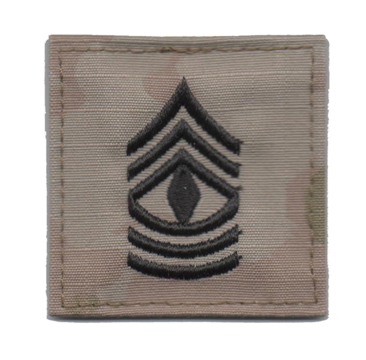 Rank 1sg E8 First Sergeant Ocp Single With Hook Fastener