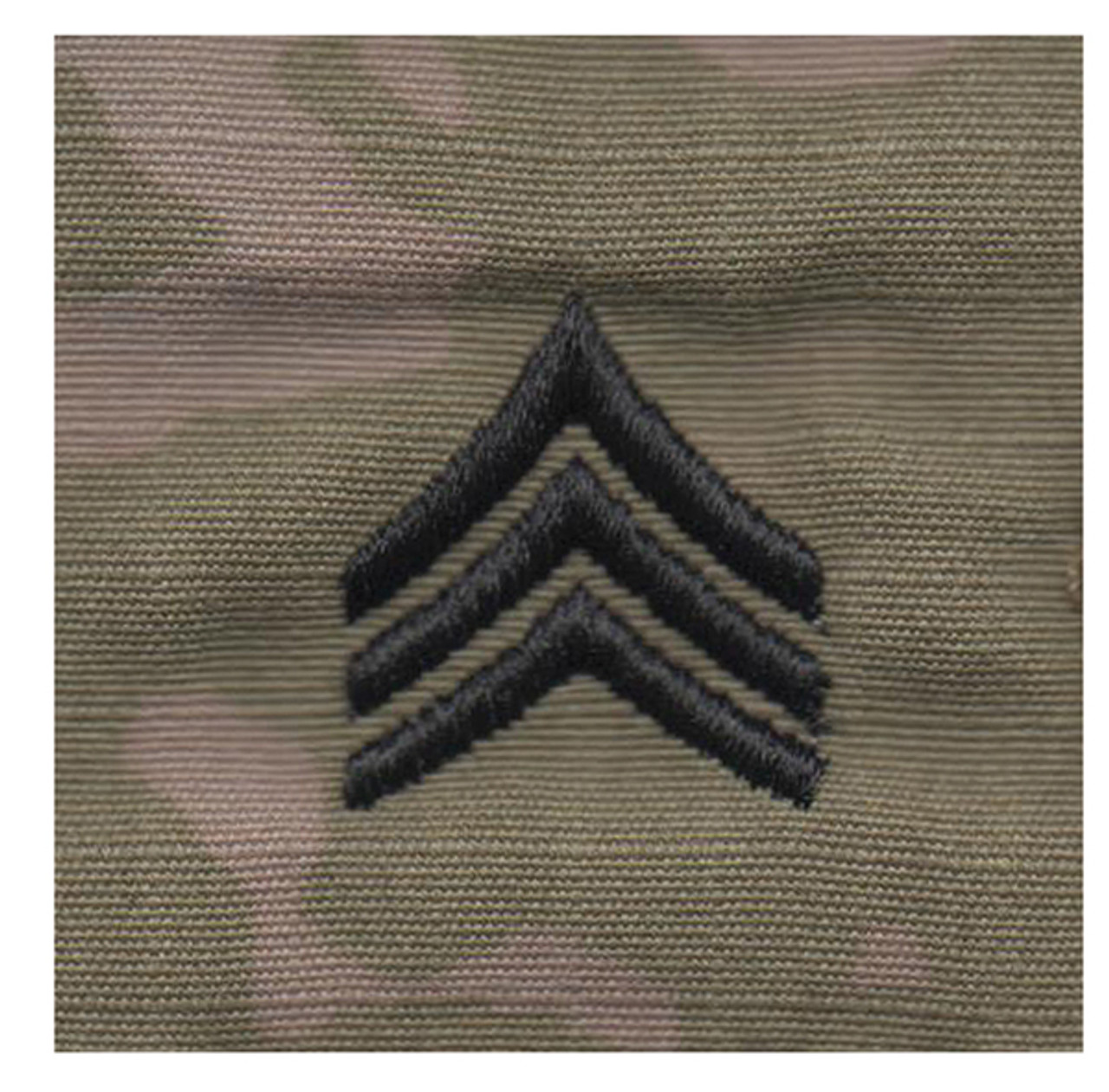 Rank For Patrol Cap Sgt E5 Sergeant Ocp Sew On Pair