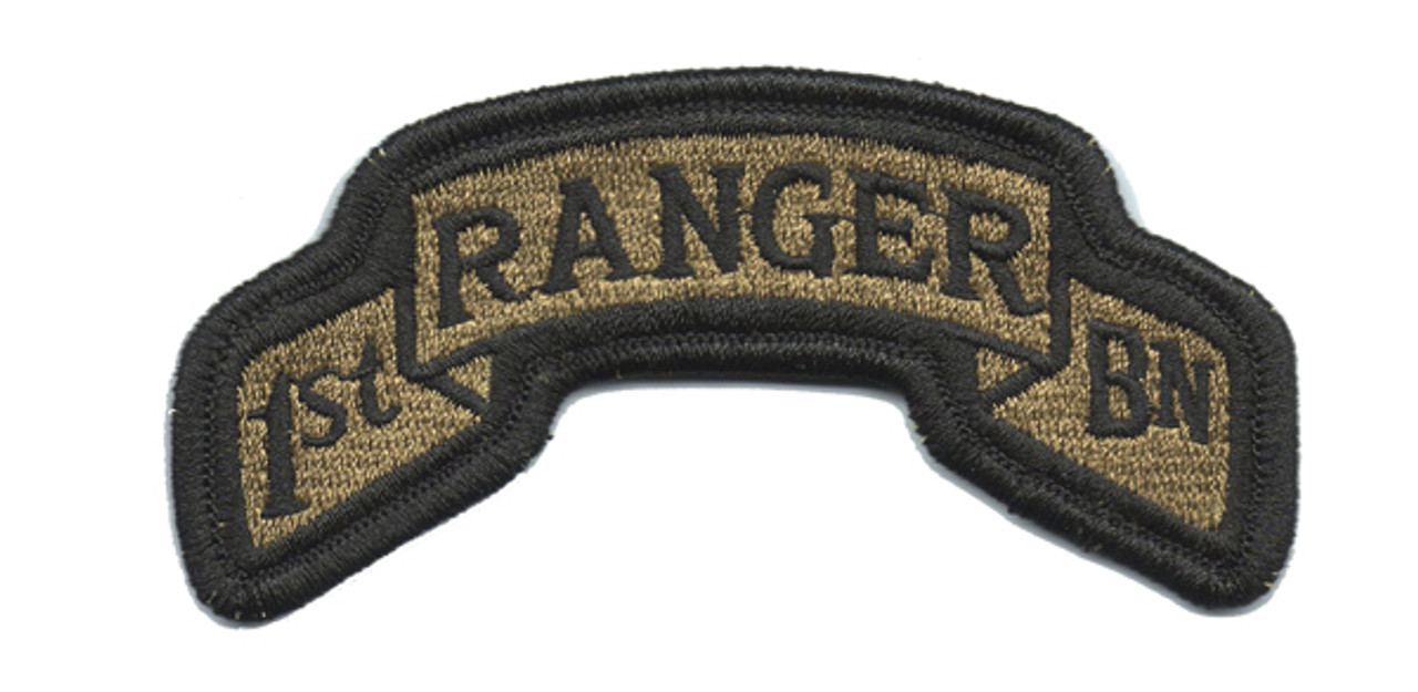 Scroll 75th Regiment 1st Battalion Ocp With Hook Fastener