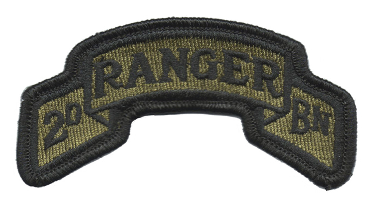 Scroll 75th Regiment 2nd Battalion Ocp With Hook Fastener