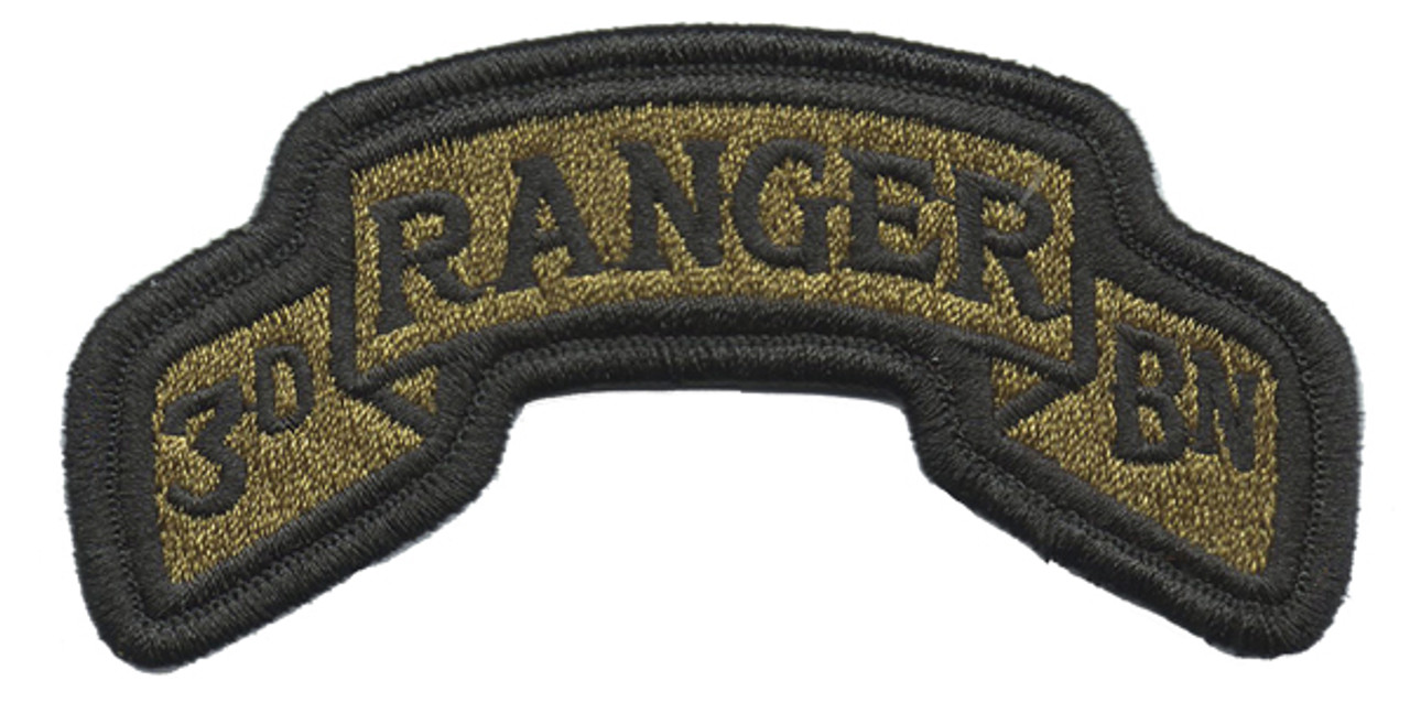 Scroll 75th Regiment 3rd Battalion Ocp With Hook Fastener