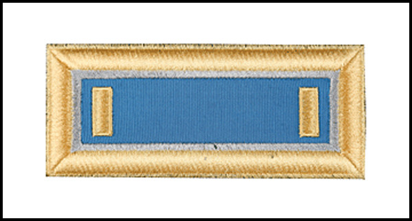 Shoulder Board-Male Military Intelligence 2LT