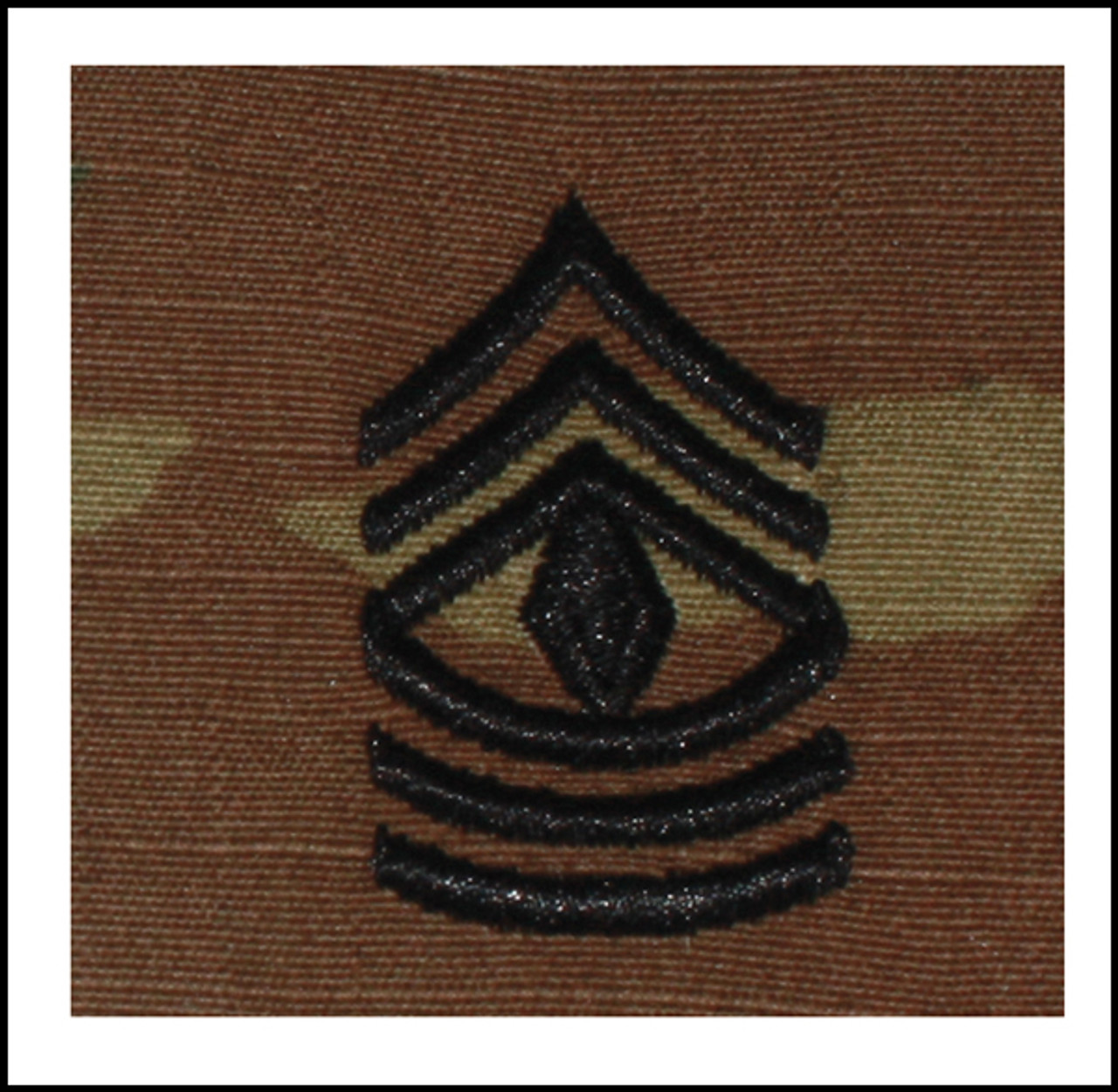 Rank 1sg E8 First Sergeant 2x2 Ocp Single Sew On