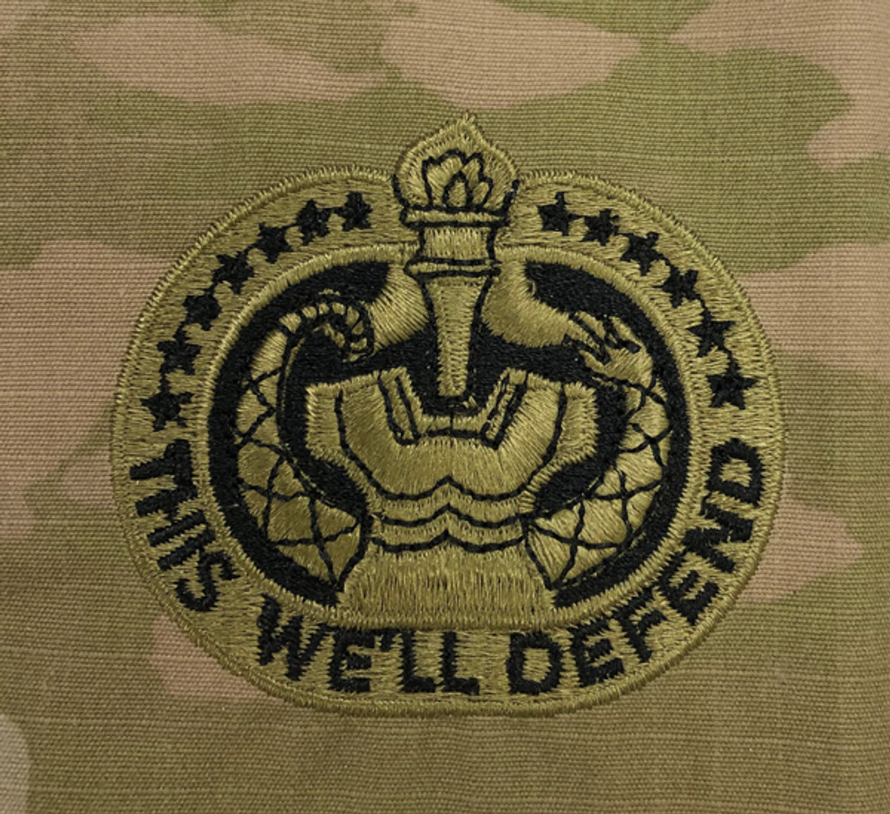 Qualification Badge Drill Instructor Ocp Digital Sew On