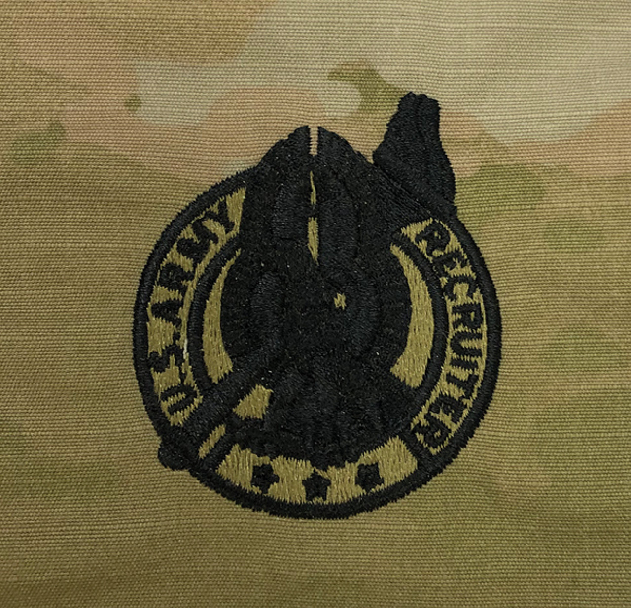 Qualification Badge Recruiter Silver Ocp Sew On