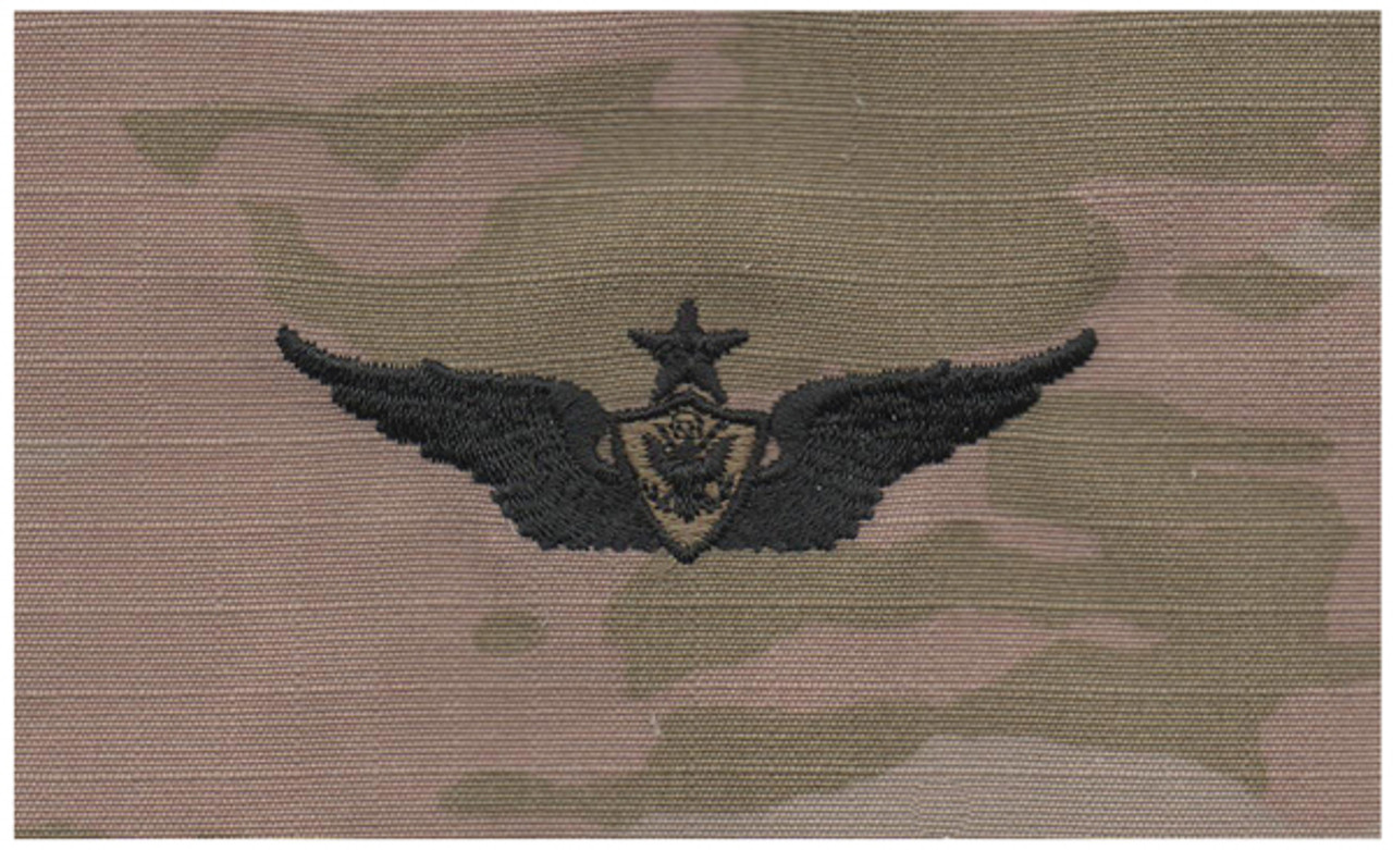 Qualification Badge Senior Aviation Aircrewman Ocp Sew On