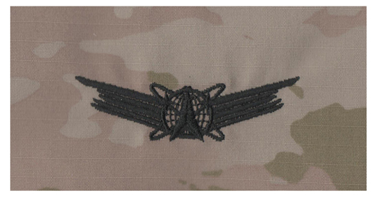 Qualification Badge Basic Space Ocp Sew On