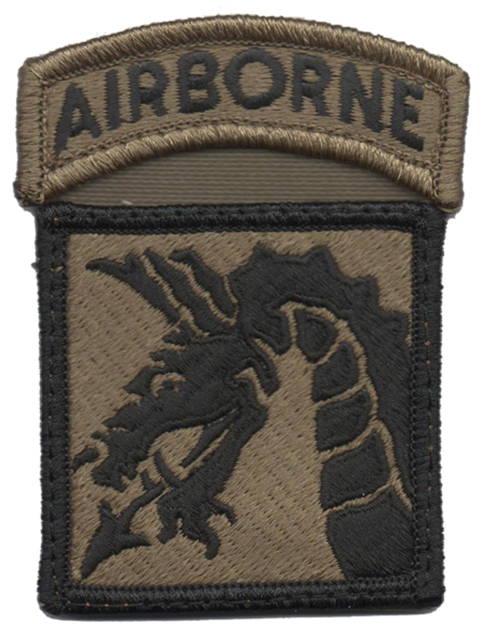 Patch 18th Airborne Corps With Airborne Tab Ocp With Hook Fastener