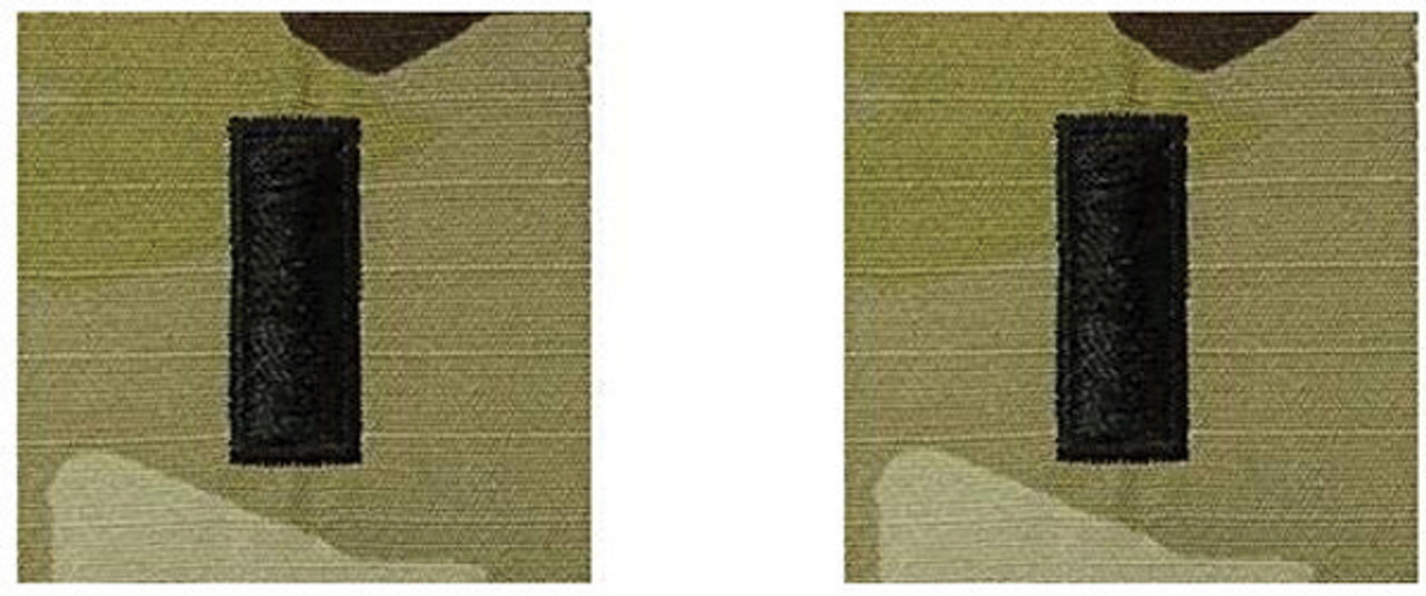 Air Force Rank 1st Lieutenant Ocp Sew On Pair For Patrol Cap