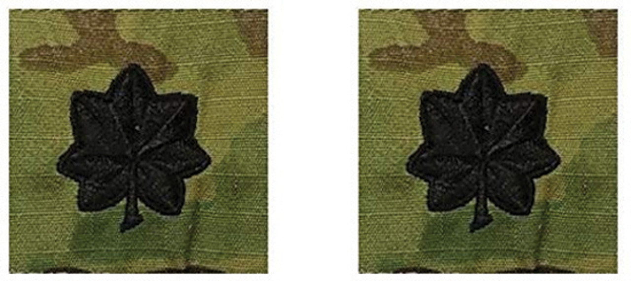 Air Force Rank Lieutenant Colonel Ocp Sew On Pair For Patrol Cap