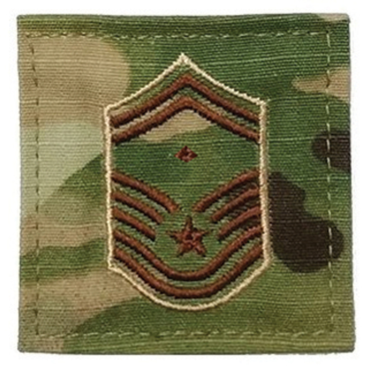Air Force Rank Senior Master Sergeant With Diamond Ocp Single With