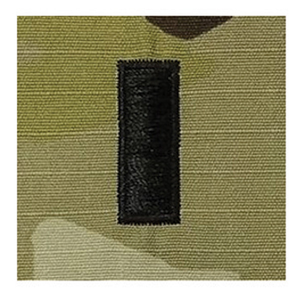 Air Force Rank-First Lieutenant- 2"x2" OCP (Single) Sew-On