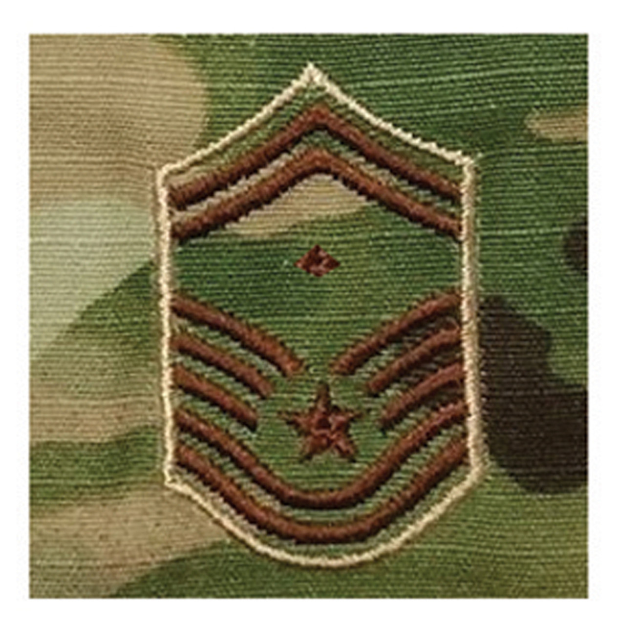 Air Force Rank Senior Master Sergeant With Diamond 2x2 Ocp Single
