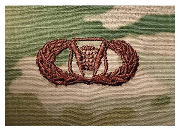 Air Force Qualification Badge-Command & Control Basic- OCP Sew-On