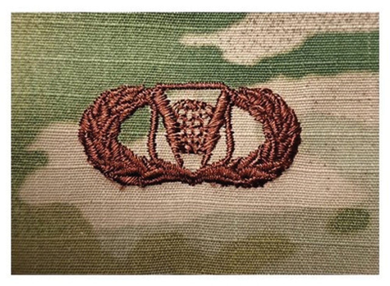 Air Force Qualification Badge Command And Control Basic Ocp Sew On