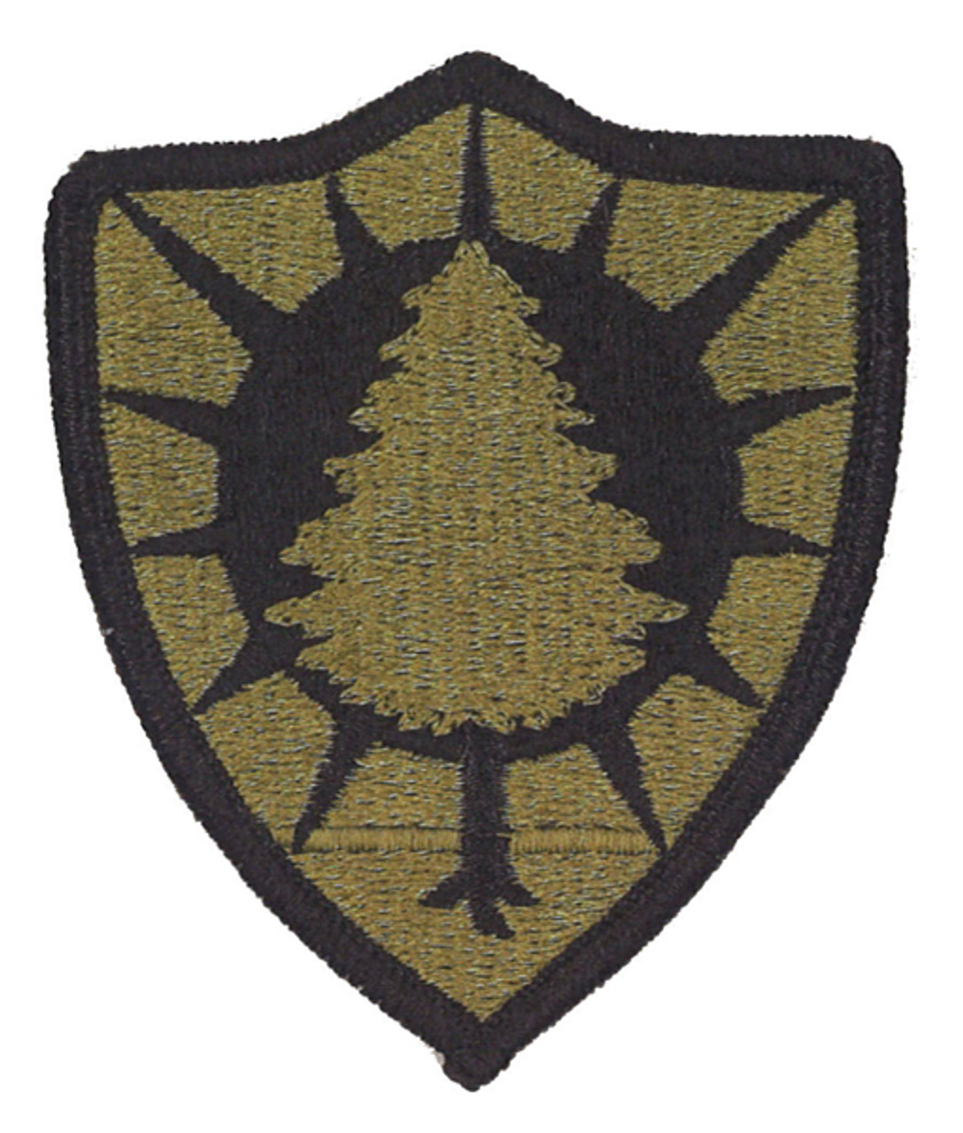 Patch Maine National Guard Ocp With Hook Fastener