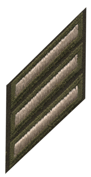 Service Stripes Male - AGSU (Pinks & Greens) Three (9 Years)
