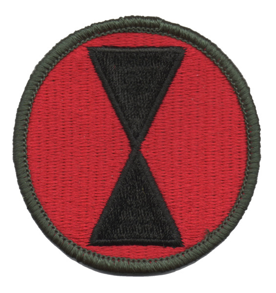 Patch-7th Infantry Division-Dress