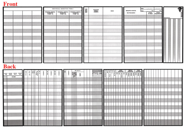 Laminated Status Card-Status Card